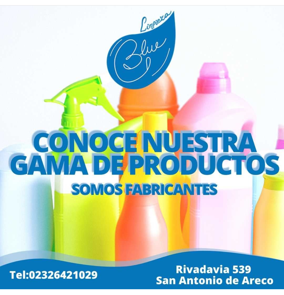 Limpieza Blue - Areco.Chat